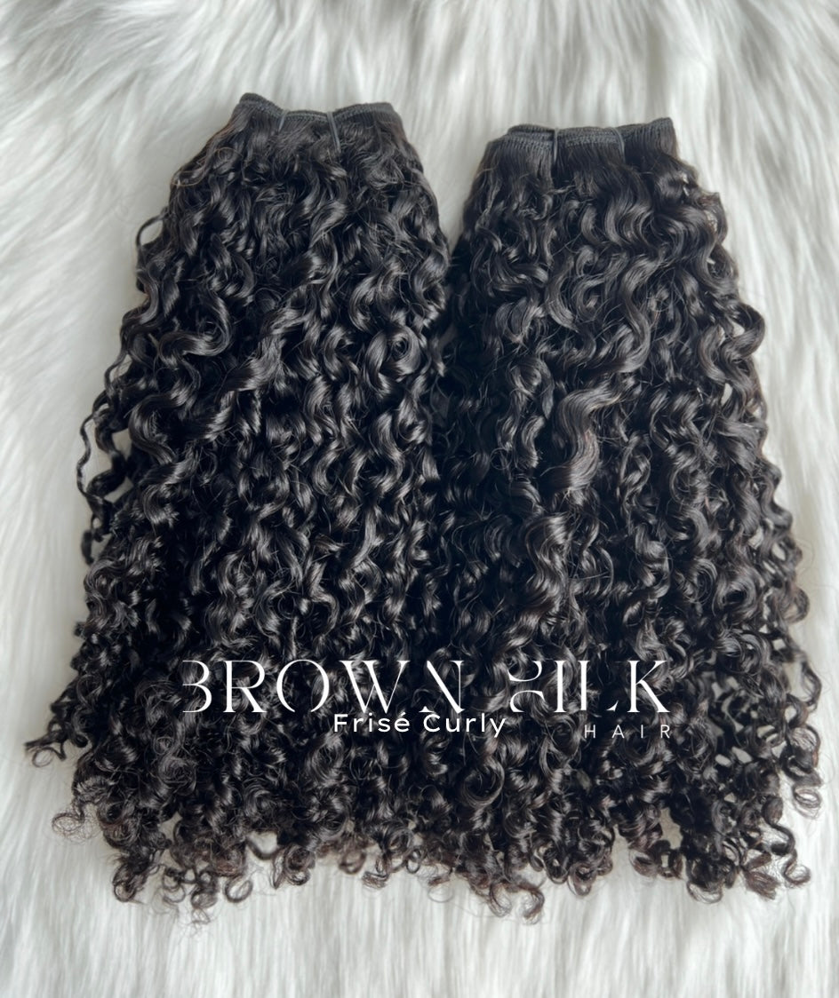 Frisé Curly – 3B Curly Hair Bundles | Virgin Human Hair Extensions ...